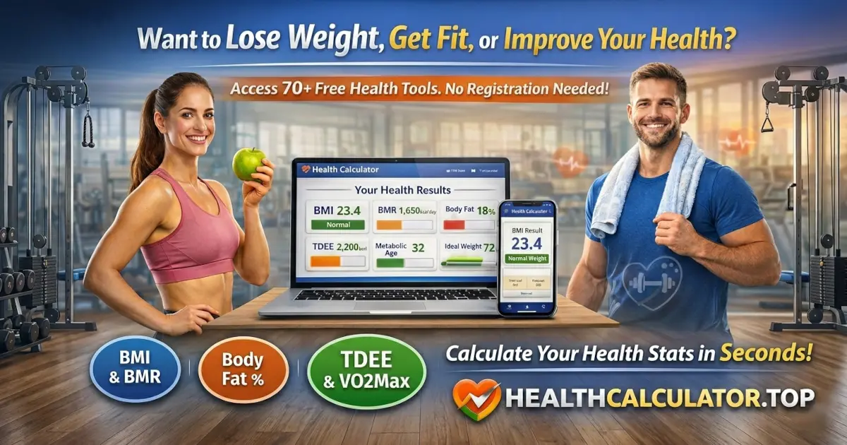 Health Calculator | Free Body Metrics Tool